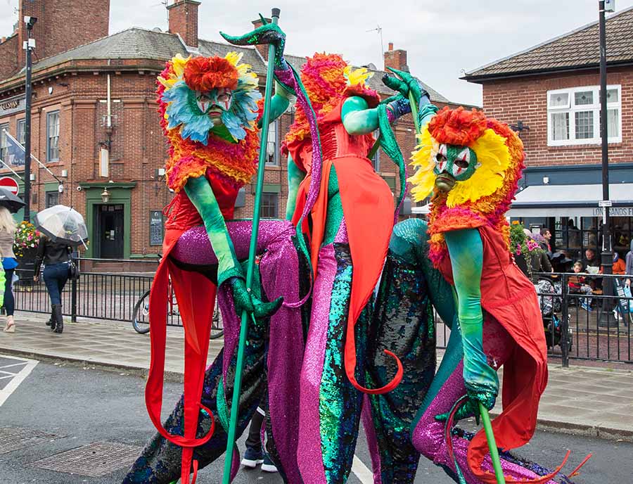 Stilt Dragons | Walkabout Stilt Entertainment | Roaming Carnival