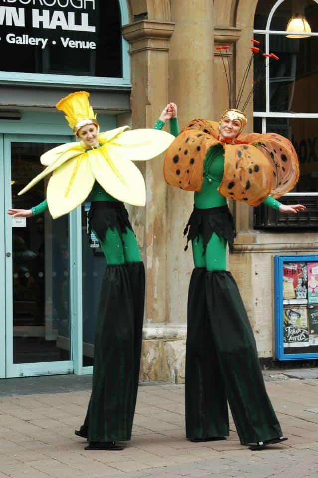 Flower Rangers Stilt Walkers | Spring & Easter Themed Stilts