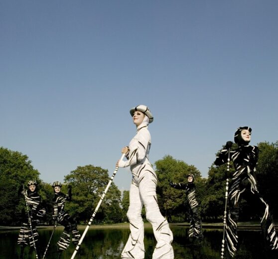 Stalkers Stilt Walkers | Stilt Stalkers | Clockwork Orange Theme