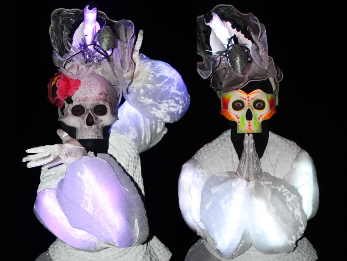 The Undead | Halloween Stilt Walkers | Day of the Dead Act