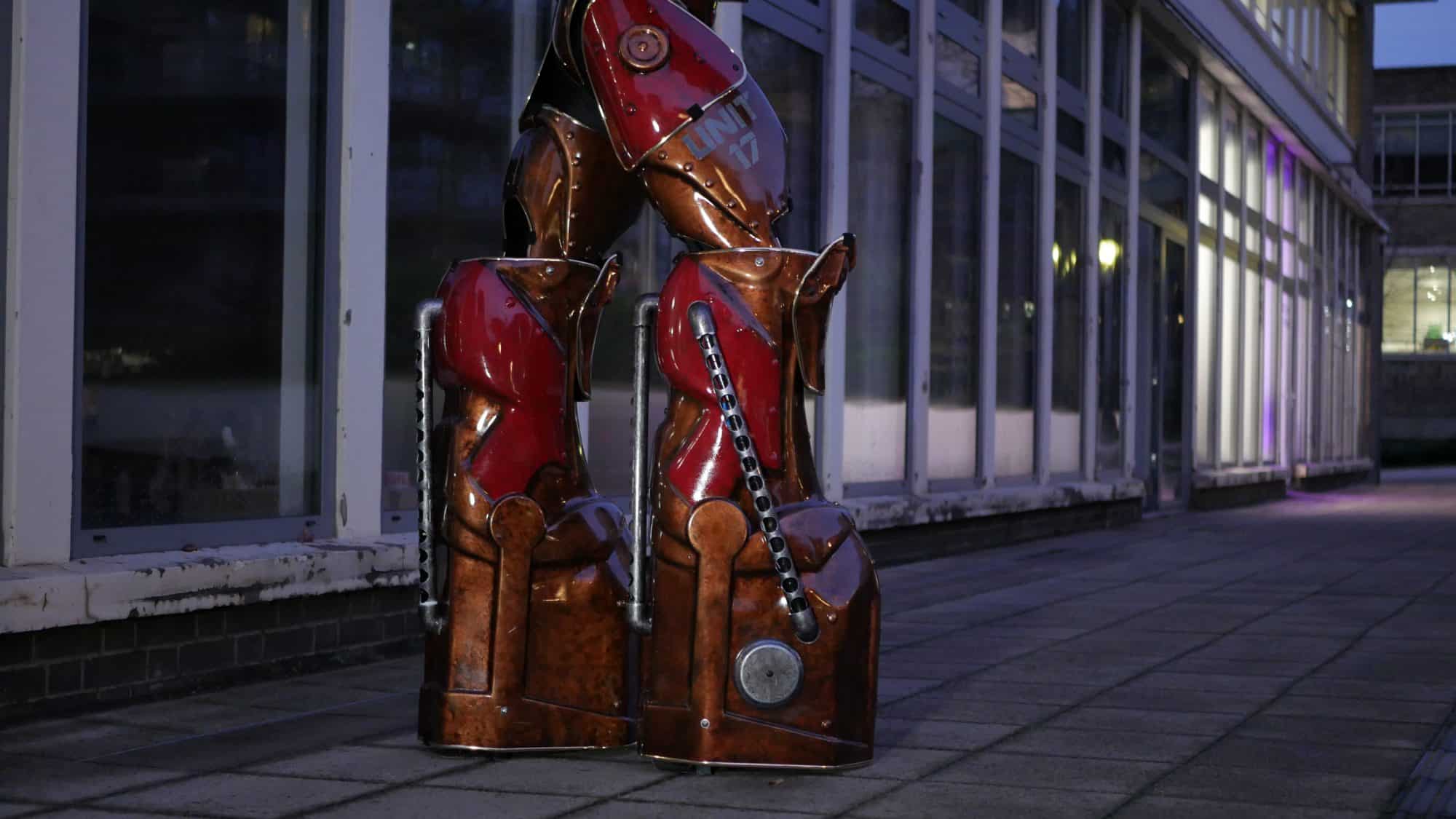 Razor Robot | Robot with LED Screen for Hire | Walkabout Robot