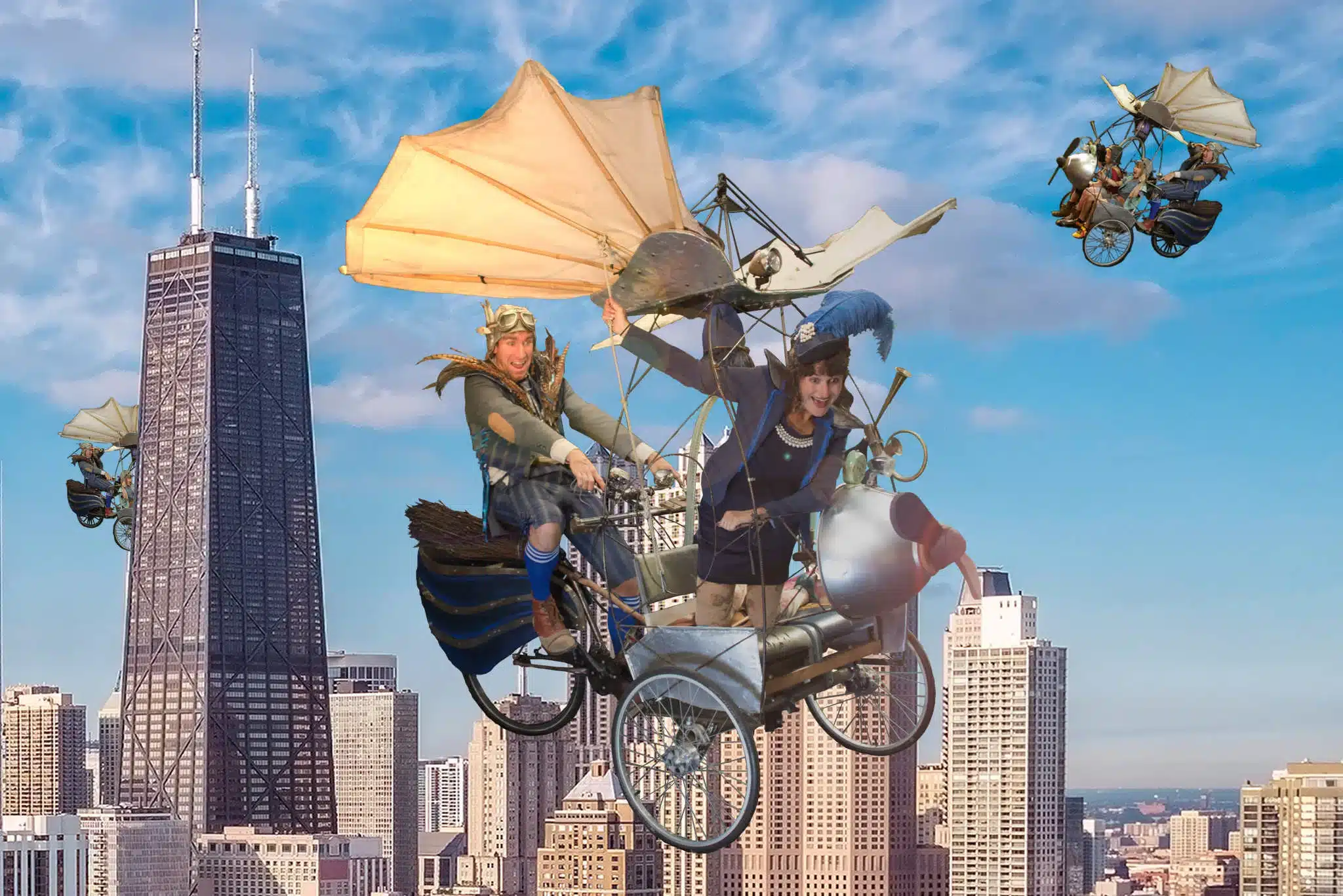 Flycycle and the Submercycle | Outdoor Event Entertainment