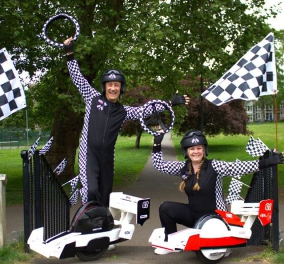 Formula 1 Themed Entertainment | Racing Car Walkabout Act